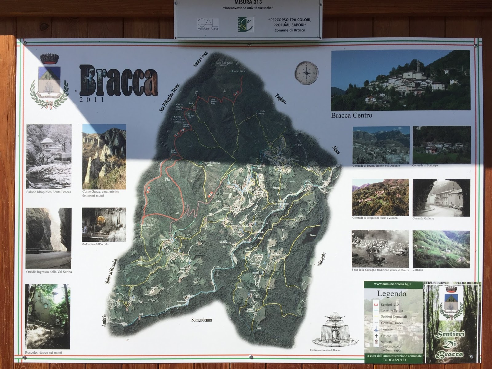 TravelMarx: A Hike Between San Pellegrino Terme (Ruspino) and Bracca