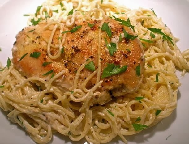 The Briny Lemon: Cream Cheese Chicken and Vermicelli