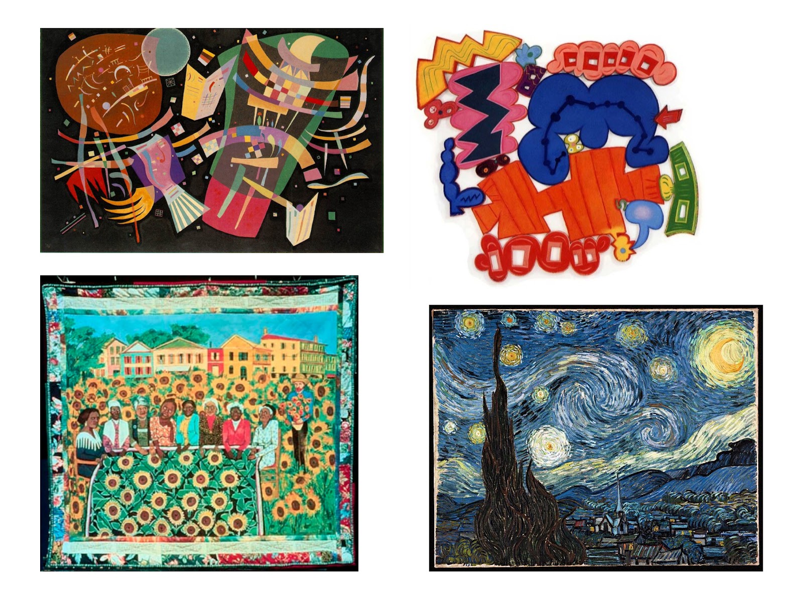 Art at Becker Middle School: Artist Trading Card- Artists and Mediums #1