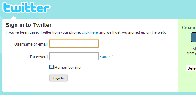 Twitter Login Step by Step | Facebook Fan Page Book