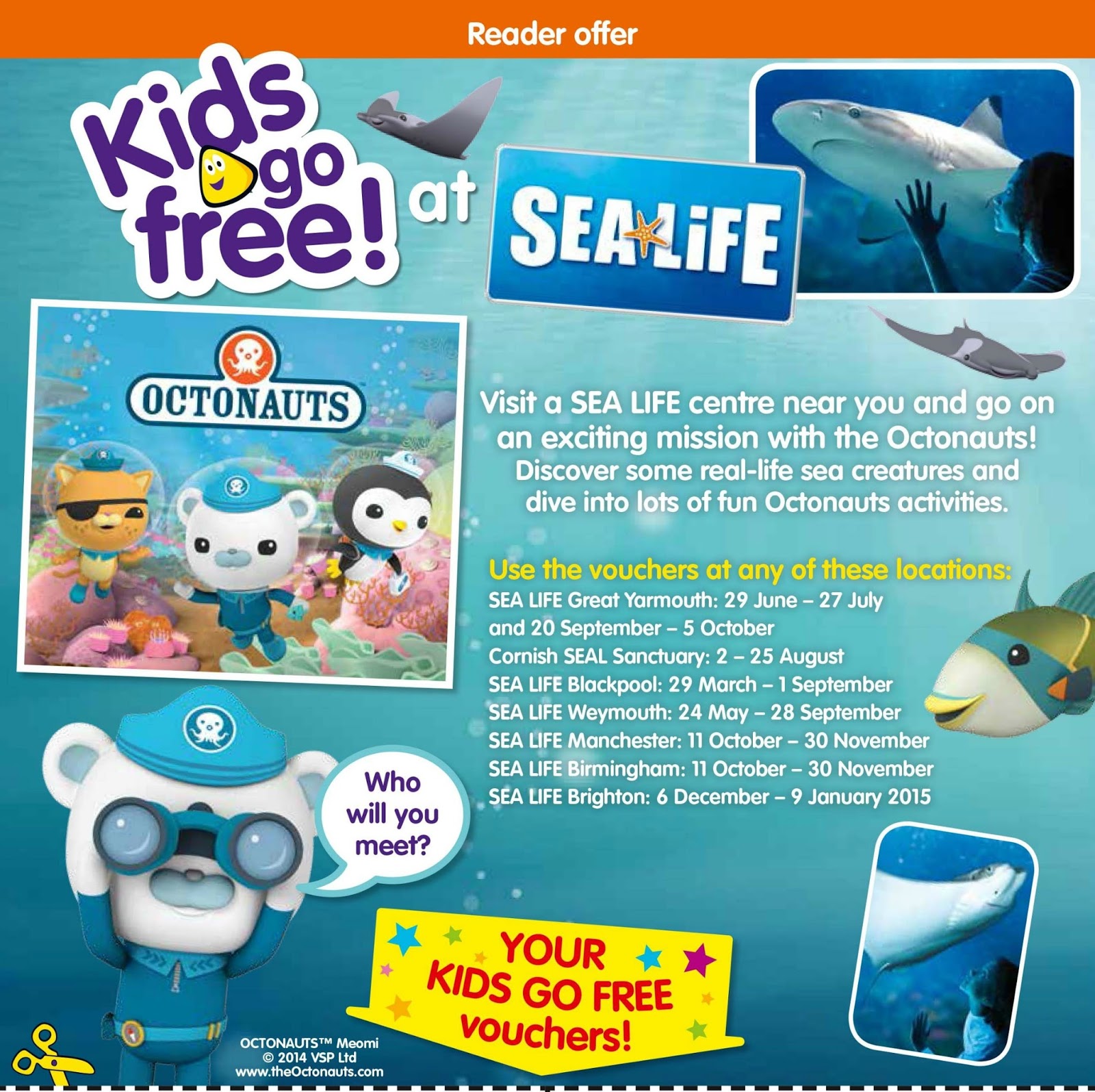 Kids Go Free at Merlin Attractions With cBeebies Magazine this Summer ...