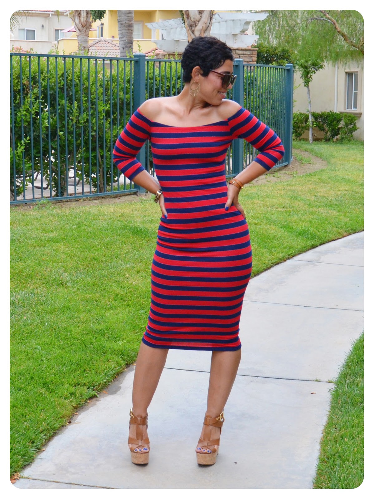#DIY Striped Dress Using S1613 Modified + Fabric & Pattern Giveaway ...