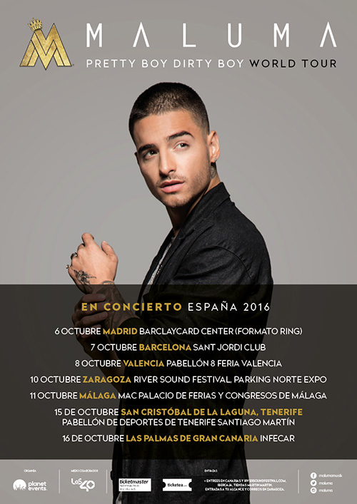 Colombianos en España: ¡MALUMA POR PRIMERA VEZ EN ESPAÑA! 8 y 9 de ...