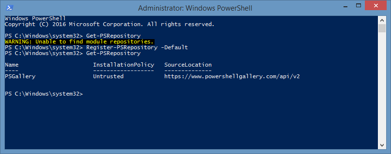Packagemanagementinstall Package No Match Was Found For The Specified Search Criteria And