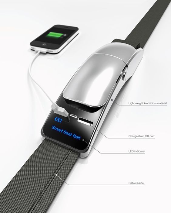 Technology and Inventions: smart seatbelt
