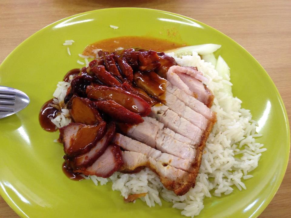 Yin Bites: Shenton Way Golden Bridge Roasted Meat Chicken Rice ...