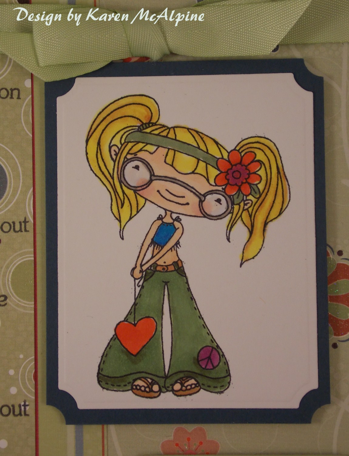 Dreaming and Creating: Hip Hip Horay---Hippy Birthday Card