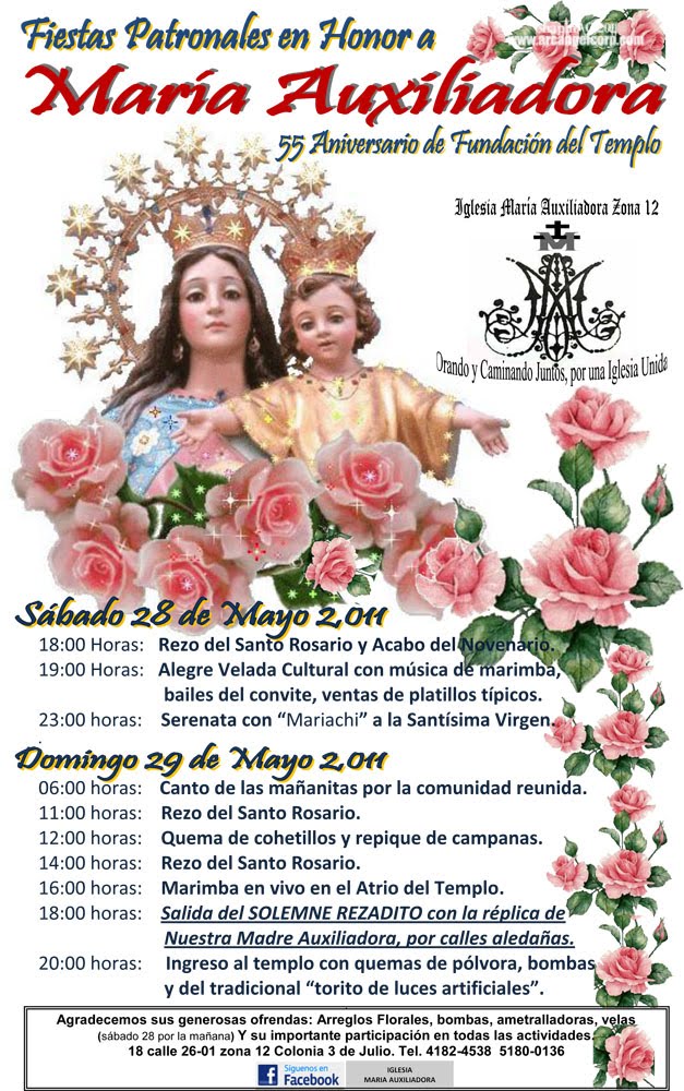 Afiches: María Auxiliadora