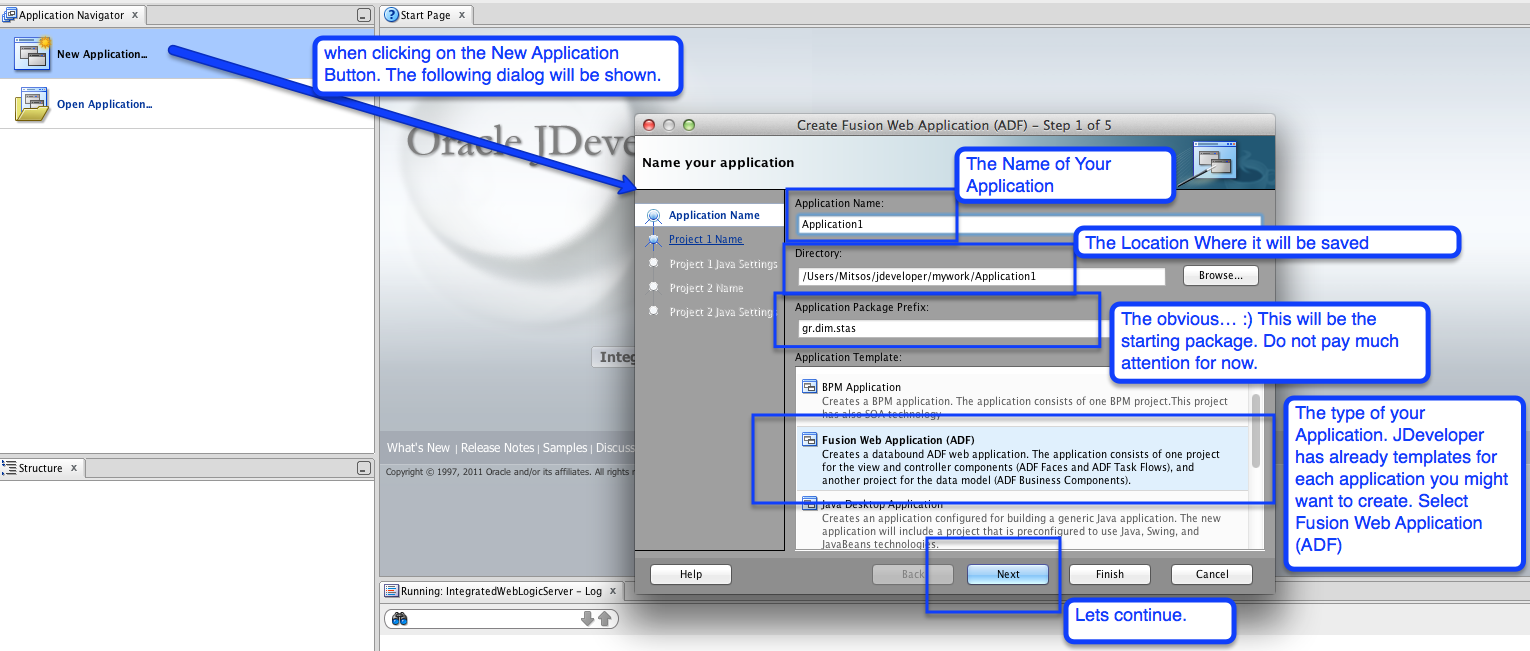 Born To Debug Adf Bc Getting Started How To Generate Business Components Using The Jdeveloper