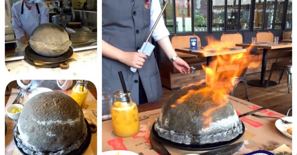 【韓美食】江南。搶先介紹 - 會噴火的爆彈Bomba Pizza - THE PLACE (附地址) ~ Pat 遊走泡菜國 @ kimchipat