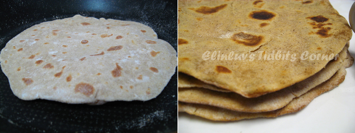 Elinluv's Tidbits Corner: Homemade Healthy Chapati II
