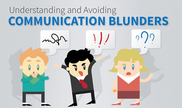 Understanding And Avoiding Communication Blunders #Infographic ...