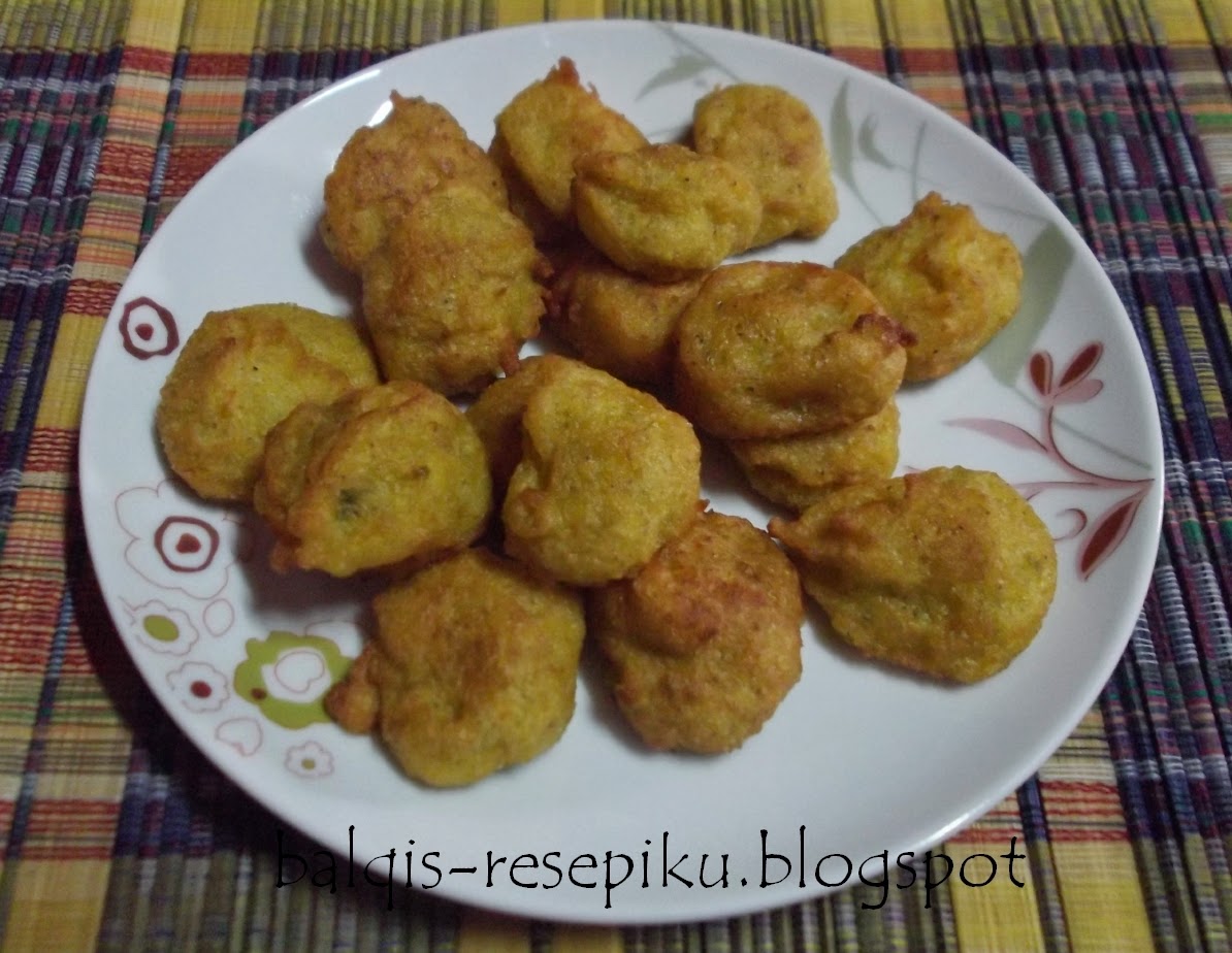Cucur Labu Kelapa Lemak Manis