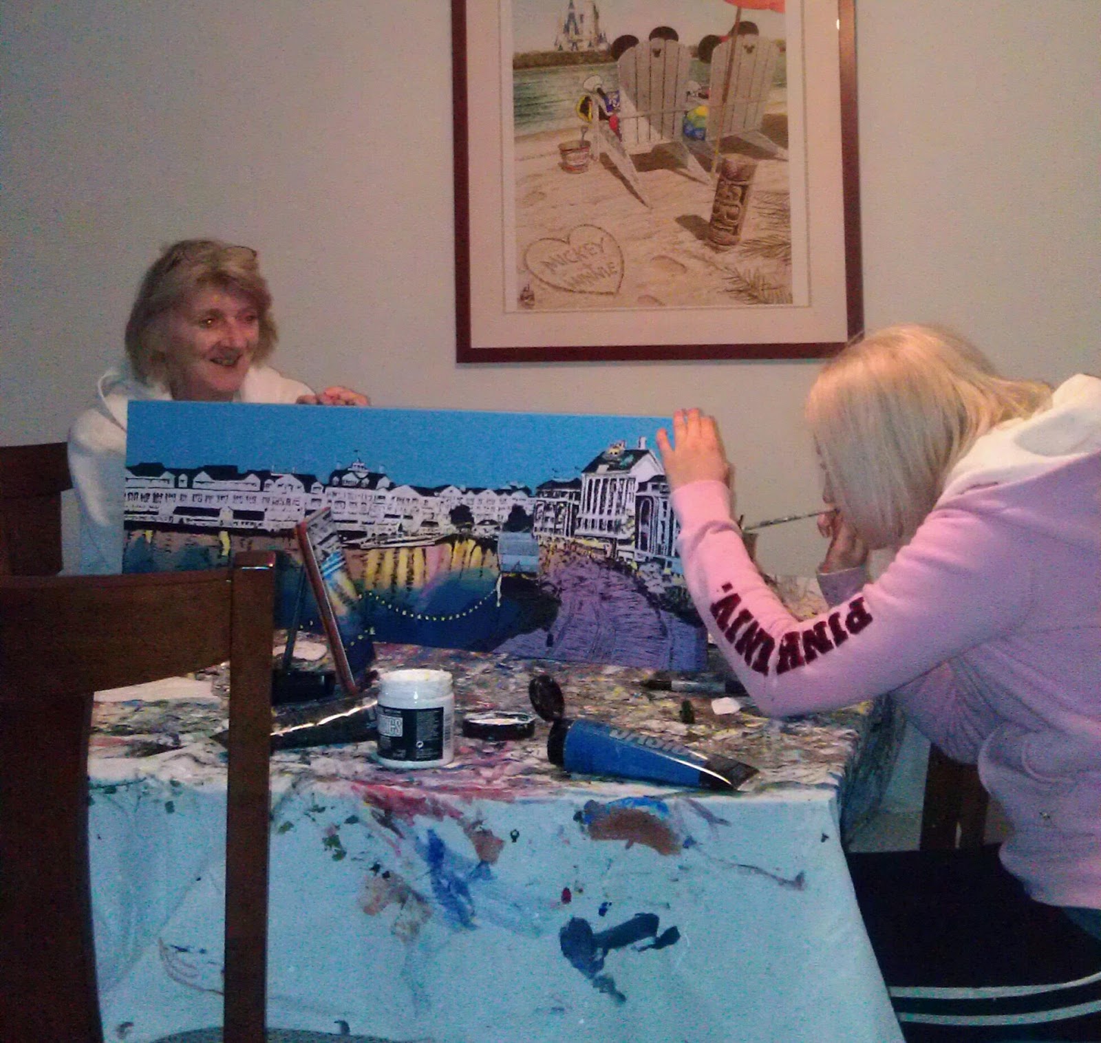 The Running Paintbrush: The Boardwalk