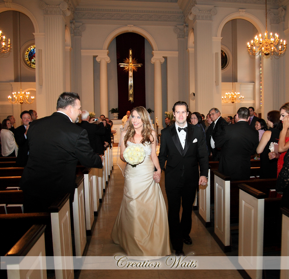 Creation Waits Photography: Holy Trinity Ceremony - Catholic Wedding in DC