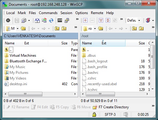 Software Examples How To Use And Save Session Winscp Linuxunix