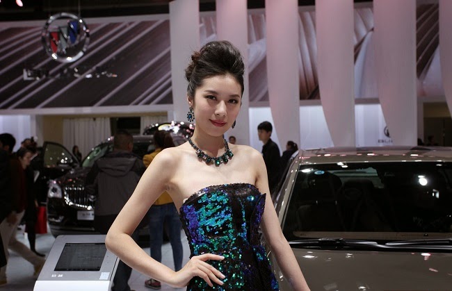 2014 Beijing Motor Show Girls | Carsfresh