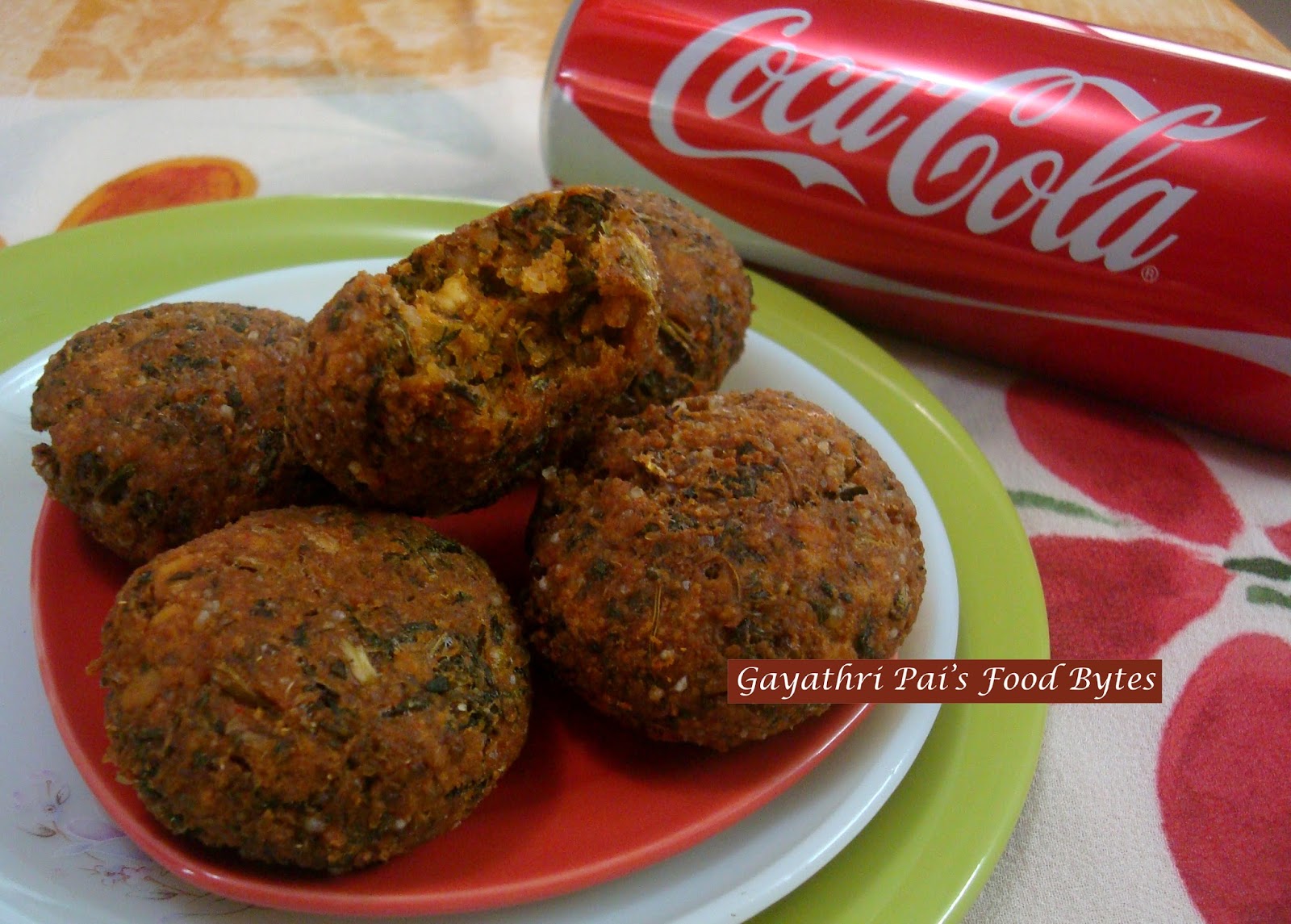 Gayathri Pai's Food Bytes: Dangara / Starter made with Radish Leaves.