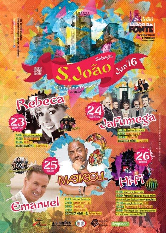 Cartaz Festas De SÃo JoÃo 2016 Sabugal