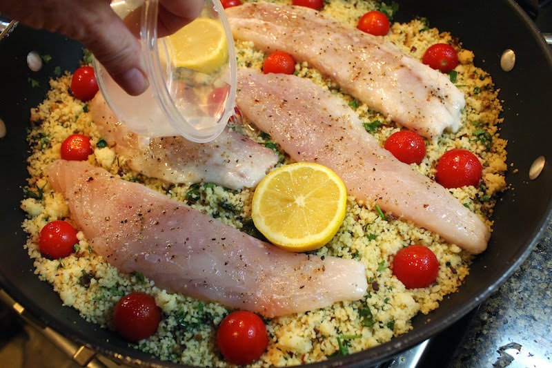 Food Lust People Love: Fish Steamed with Spicy Couscous