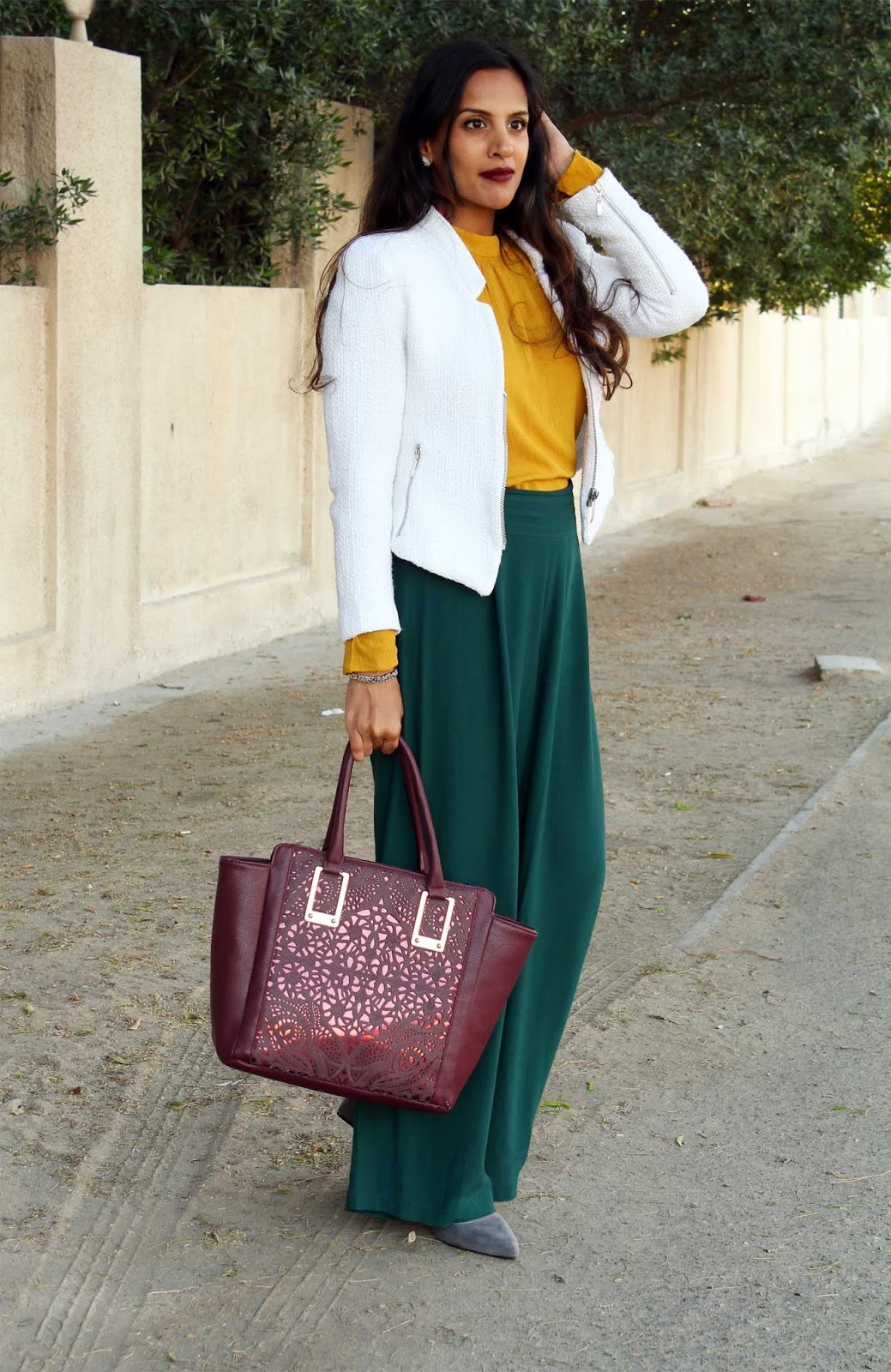 Winter Colours And A Sharp White Jacket + Business Busyness | The ...