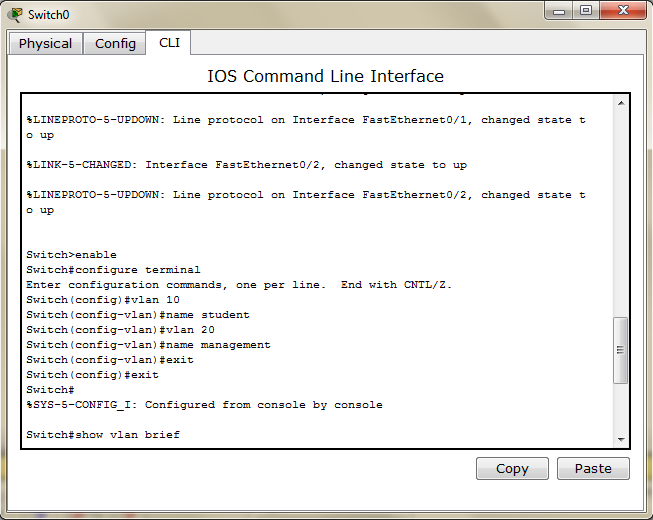 CCNA Tutorial: Set vlan in cisco switch and named them
