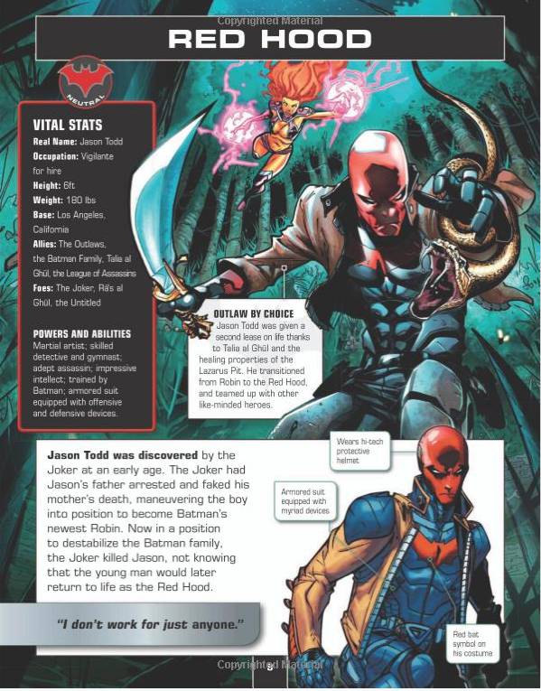 Batman Character Encyclopedia and Signing...