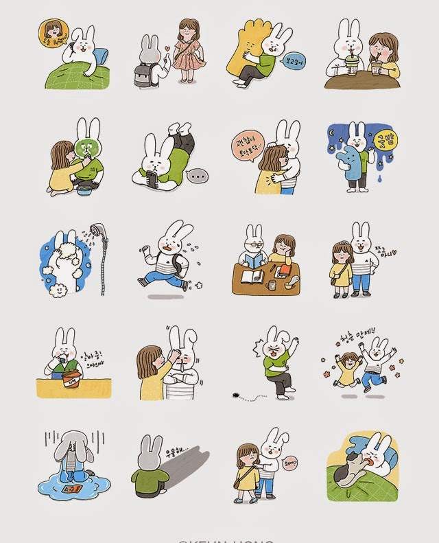 LINE Stickers Community: Free line stickers-Cheer up! Kkiro sticker