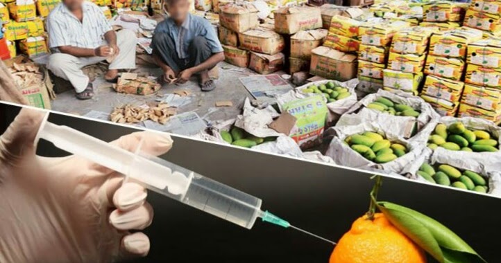 Chemically-induced ripe fruits is bad to your health