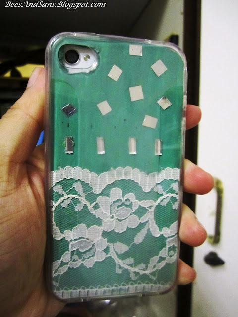 Bee's And San's: DIY Paper Inserts For iPhone Clear Case