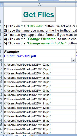 Computer Cool Tricks: Rename multiple files using excel - Any format in ... Computer Cool Tricks: Rename multiple files using excel - Any format in ...