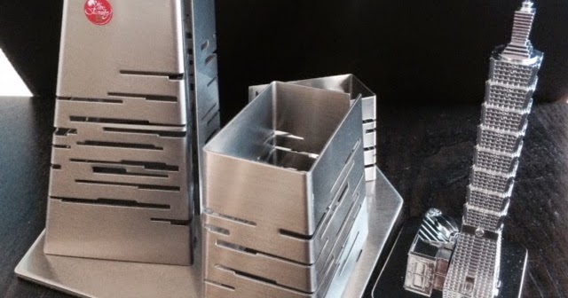 Building Collector: CTBC Bank and Taipei 101 Souvenir Building Replicas