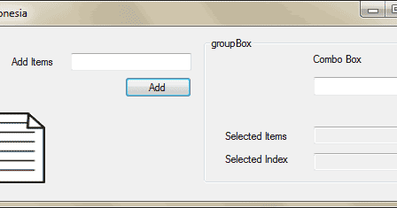 ComboBox Di C# (C Sharp)