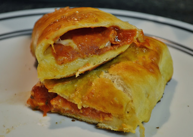 The Hungry Hood: Stuffed Pretzel Logs