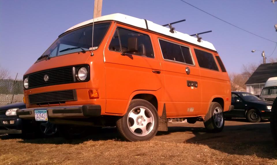 Clean Schnitt: 84 Vanagon/ 2.2 Subie swap.