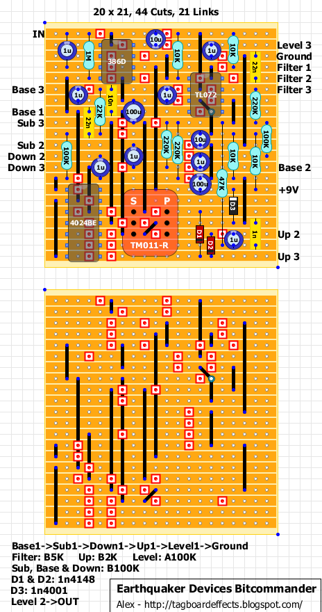 Bit Commander bit better layout. Schematic?