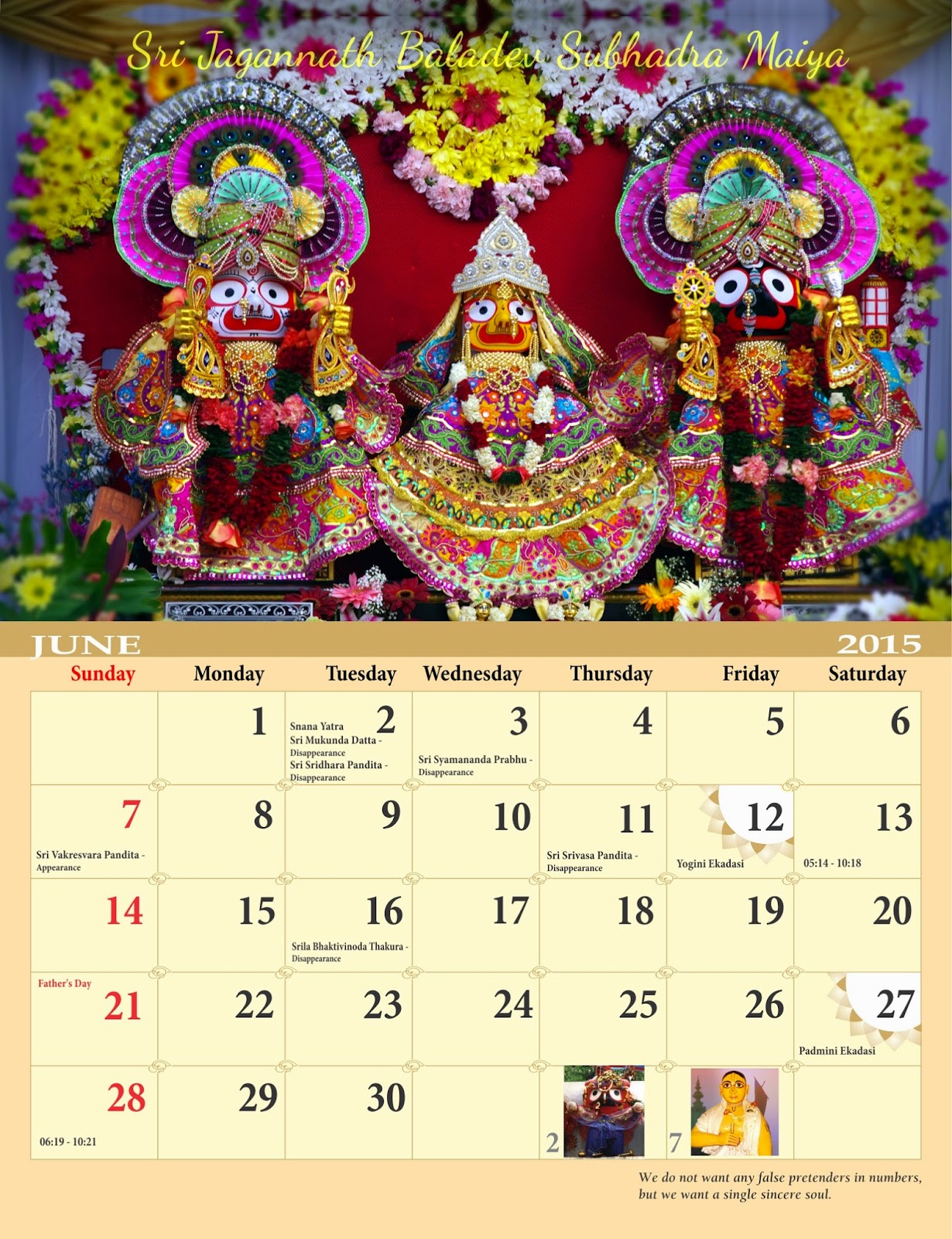 K-Visuals: Calendar 2015 Iskcon Bloomington