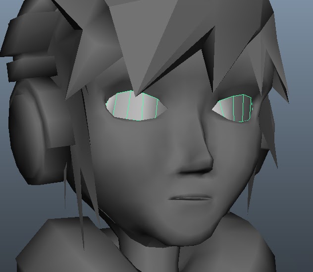 Low Poly Modelling : Eyes!!