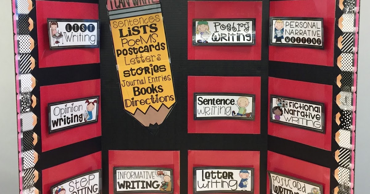 Teaching With Terhune: Writing Center Board with Tons of Activities for ...