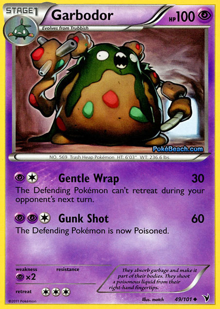 Garbodor -- Noble Victories Pokemon Card Review | PrimetimePokemon's Blog