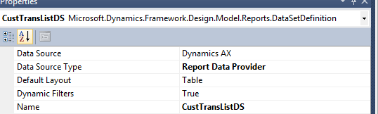 AX-SSRS: Adding parameter to AX SSRS Report