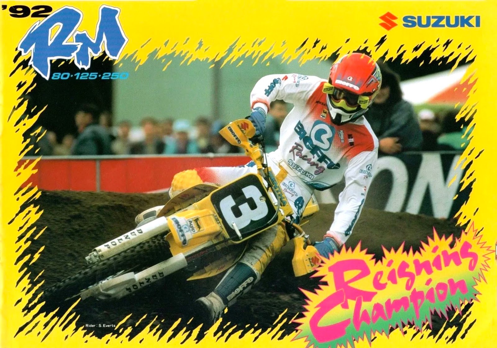 Racing Cafè: Vintage Brochures: Suzuki RM Series 1992 (Usa)