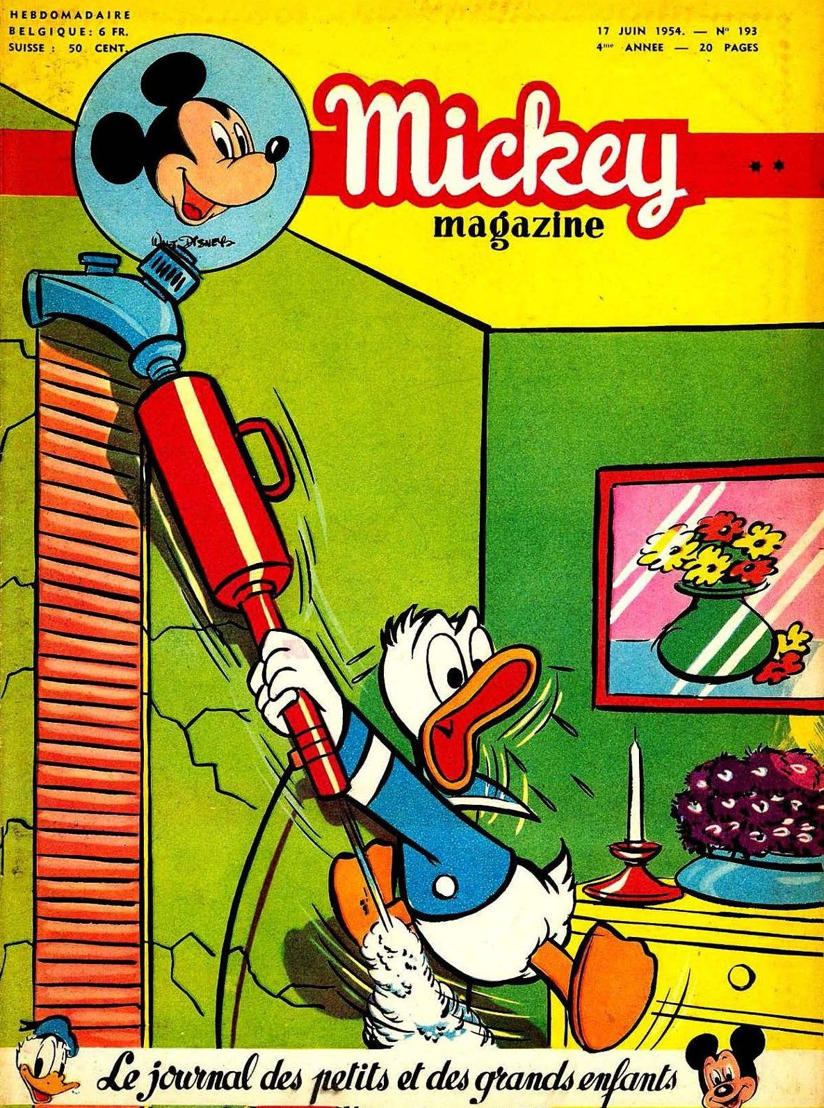 Le journal de Mickey: Mickey magazine 193
