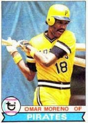 Atlanta Braves #100 Favorite Players from the 1970's: #66 OMAR MORENO