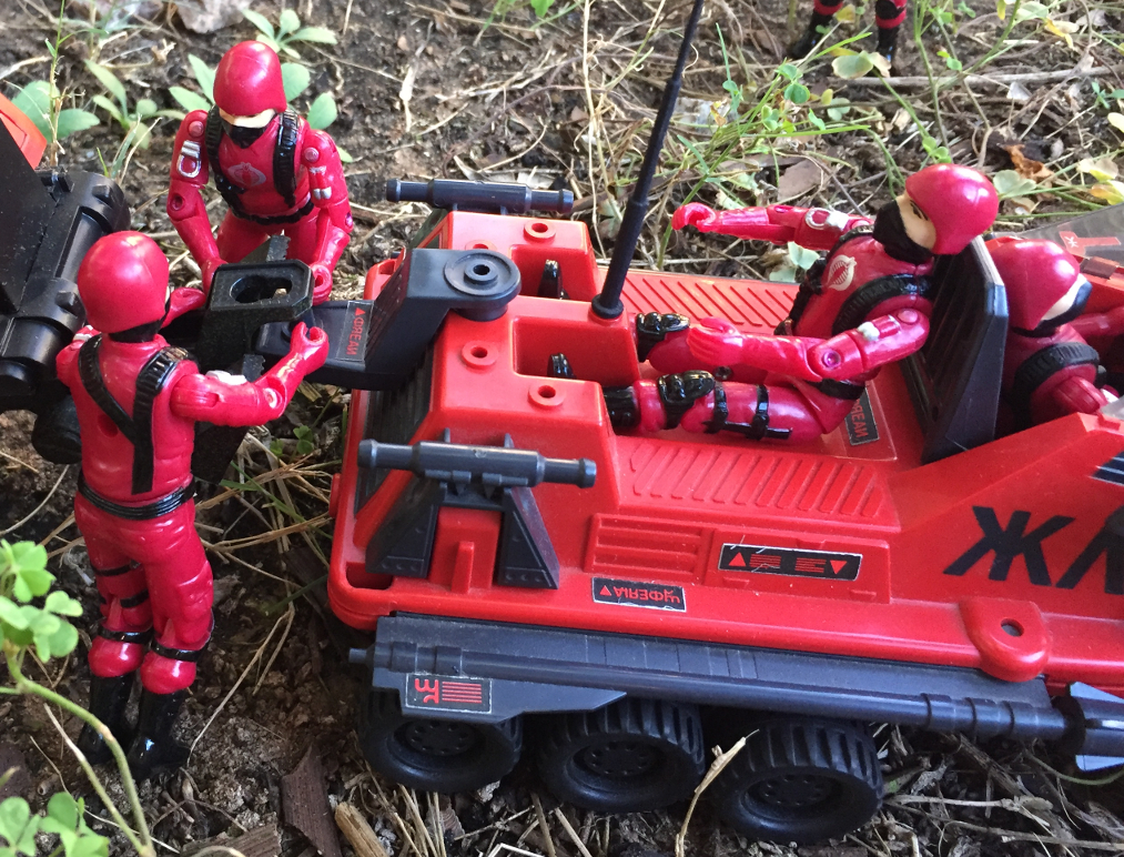 Forgotten Figures: Red Shadows Shadowtrak - European Action Force Exclusive