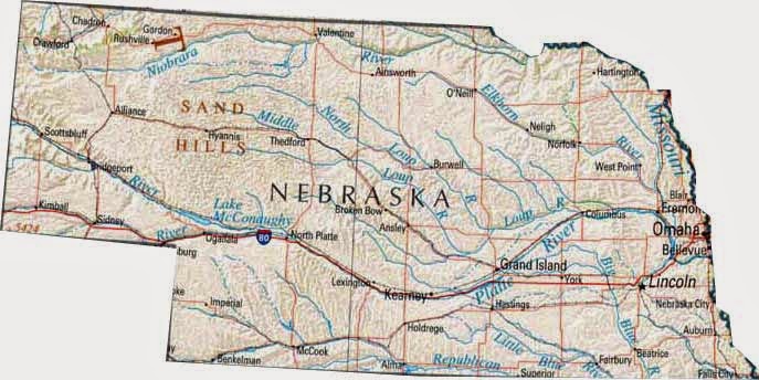 Printable US State Maps