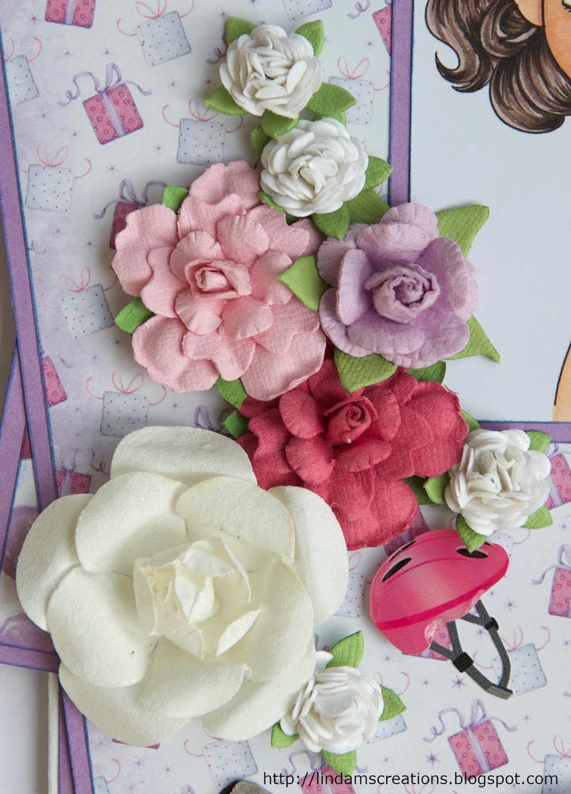 Linda's Creations: PENNY'S PAPER-CRAFTY CHALLENGE #428