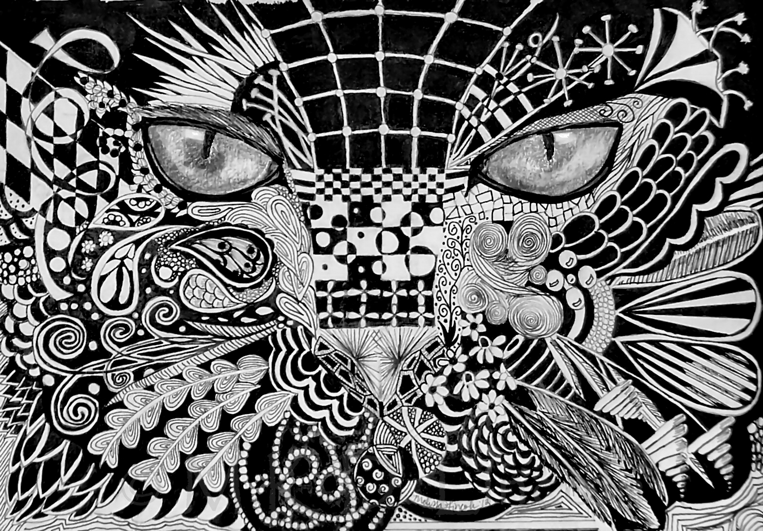 Manic Melissa: Zendoodle, Zentangle, Tangle, Doodle, Whatever You Want ...