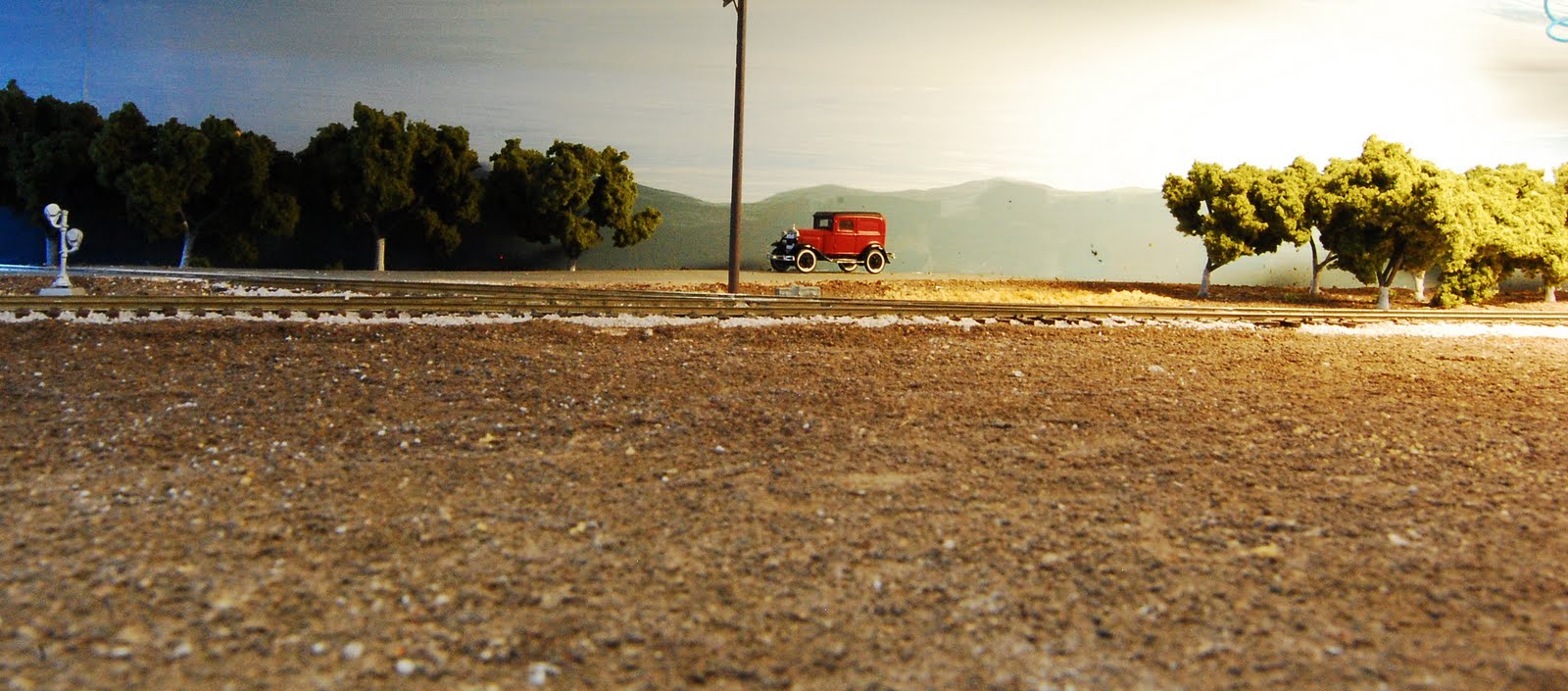 Robert's Vasona Branch Blog: The Scenery's Going In at Vasona Junction!