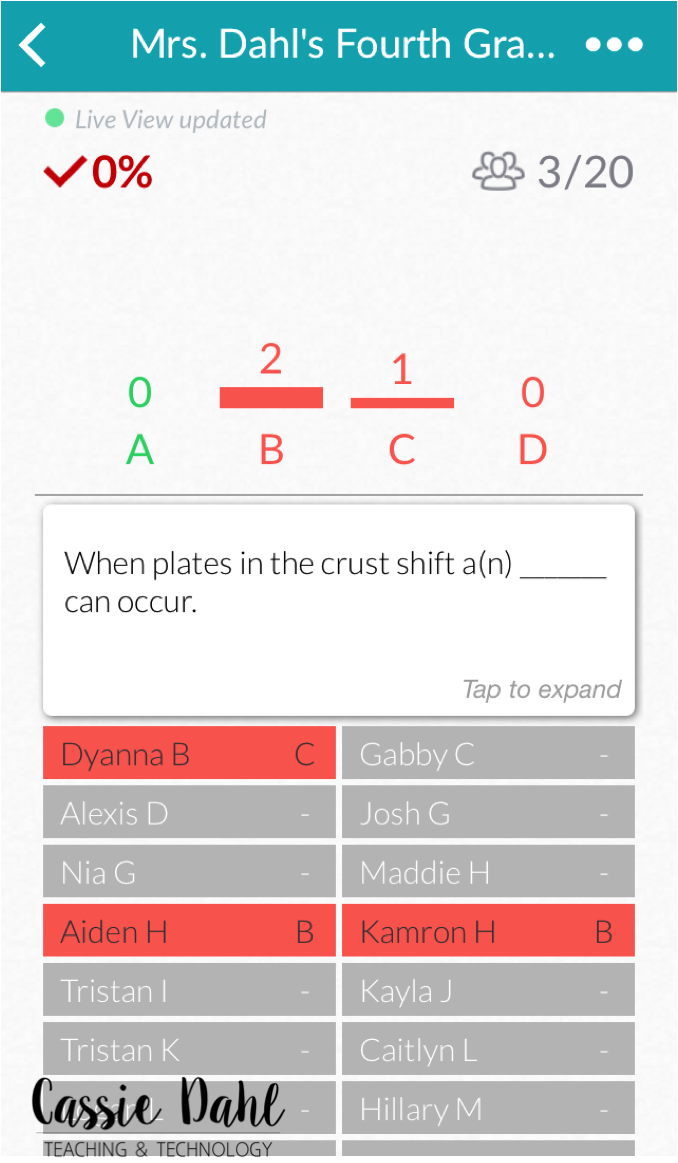 How To Use Plickers in your Classroom - Cassie Dahl | Teaching + Technology
